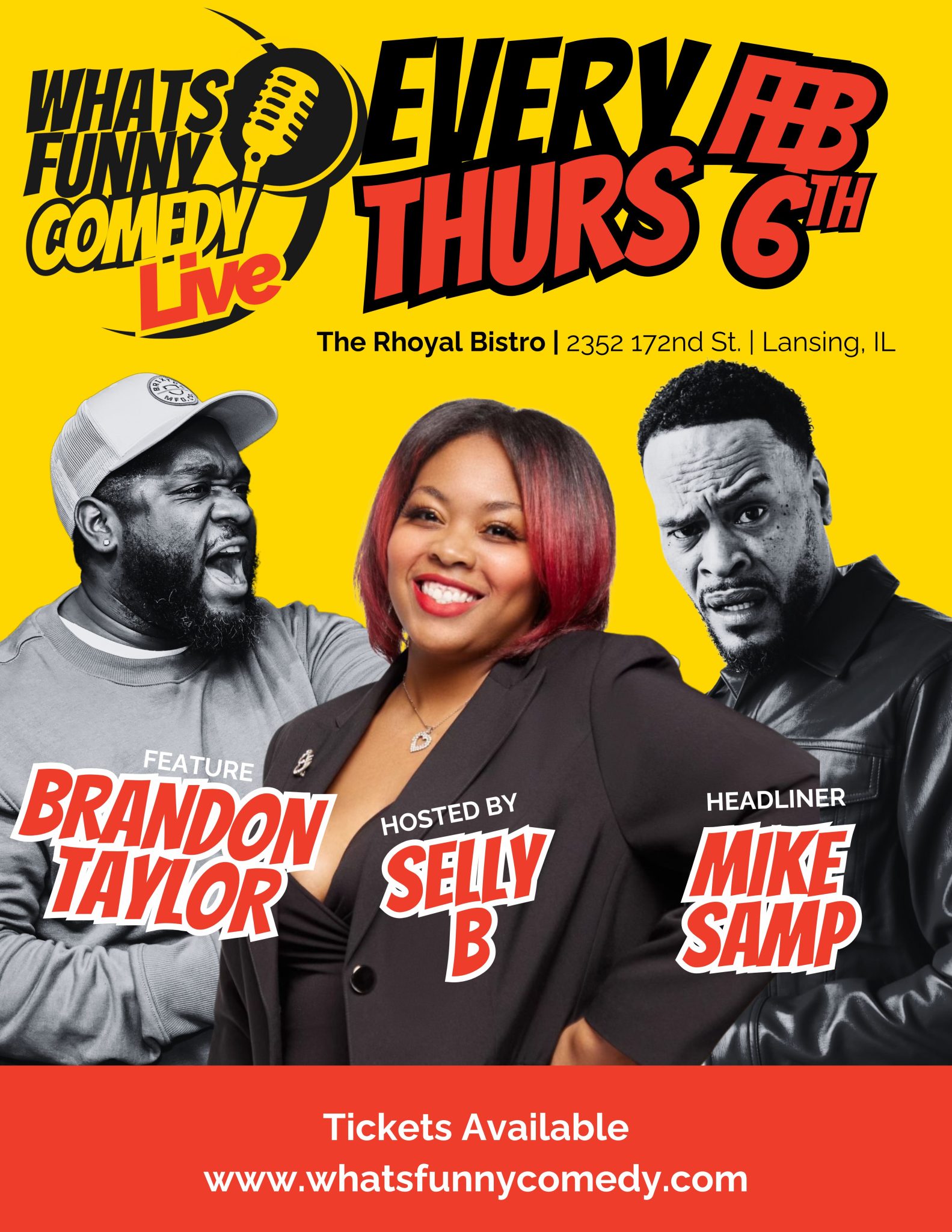 Tickets-Feb6th – Whats Funny Comedy LIVE
